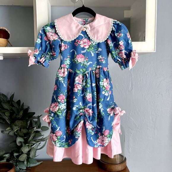 Sarah Kent | Dresses | Vintage Sarah Kent Floral Prairie Dress Shabby Cottagecore | Poshmark
